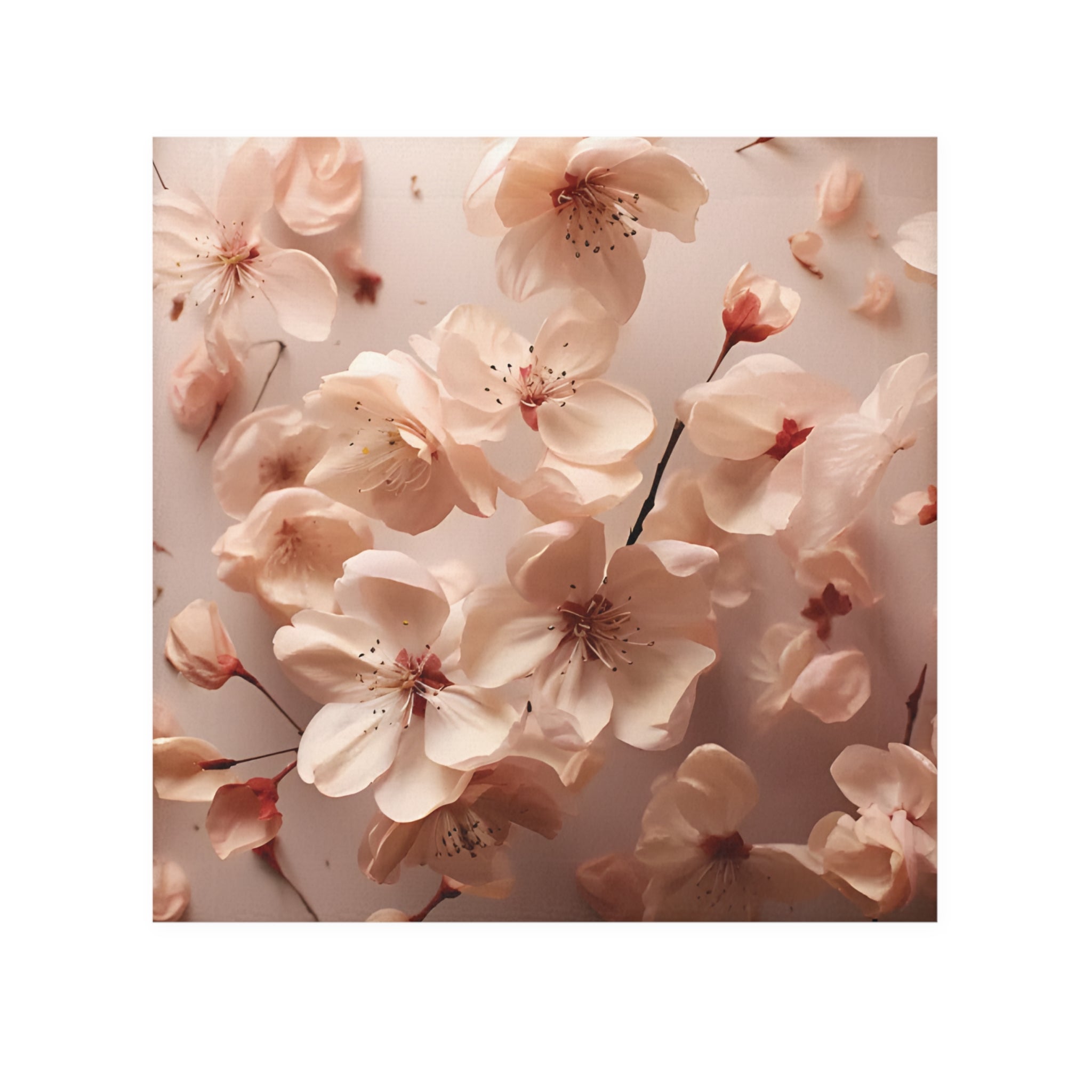 Very Cherry Blossom Petals Face Towel - Ruppy's Creations