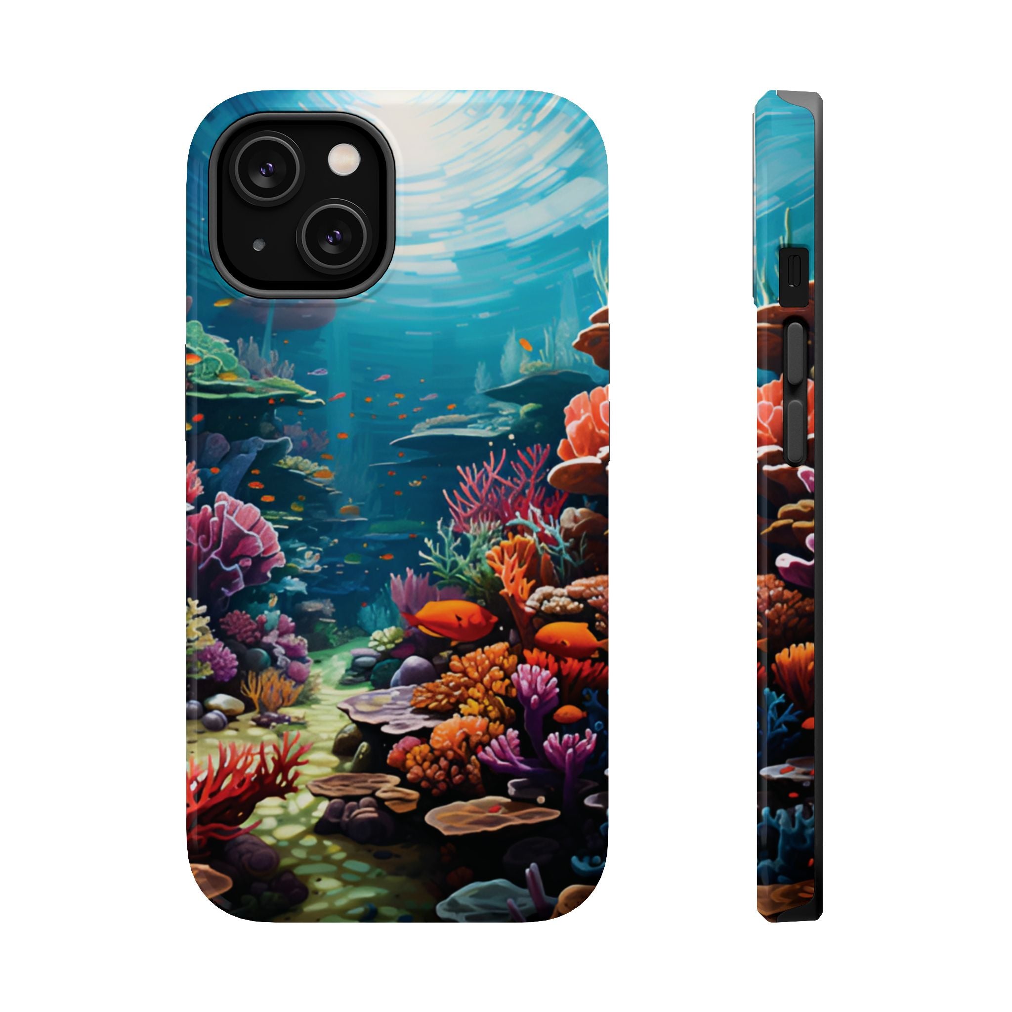 Coral Reef MagSafe Tough Case For iphone - Ruppy's Creations